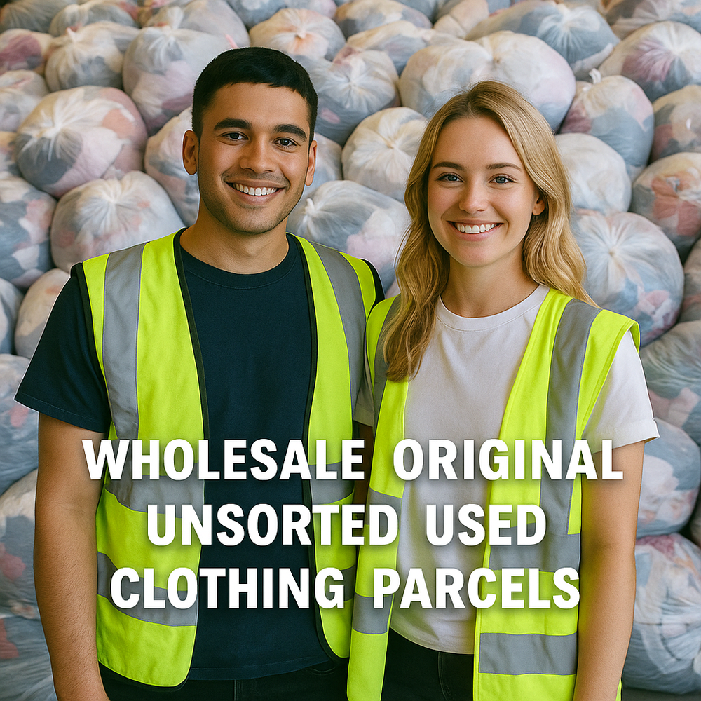 200kg Wholesale Original Unsorted Clothing & Textiles Parcel – Reborn ...