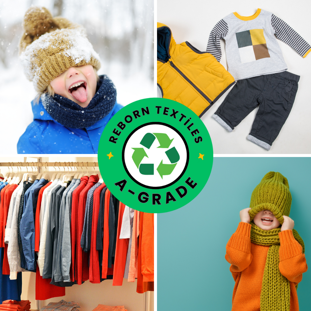 Buy Wholesale Used Clothing – Kids Winter A‑Grade 10 kg Parcel – Reborn ...